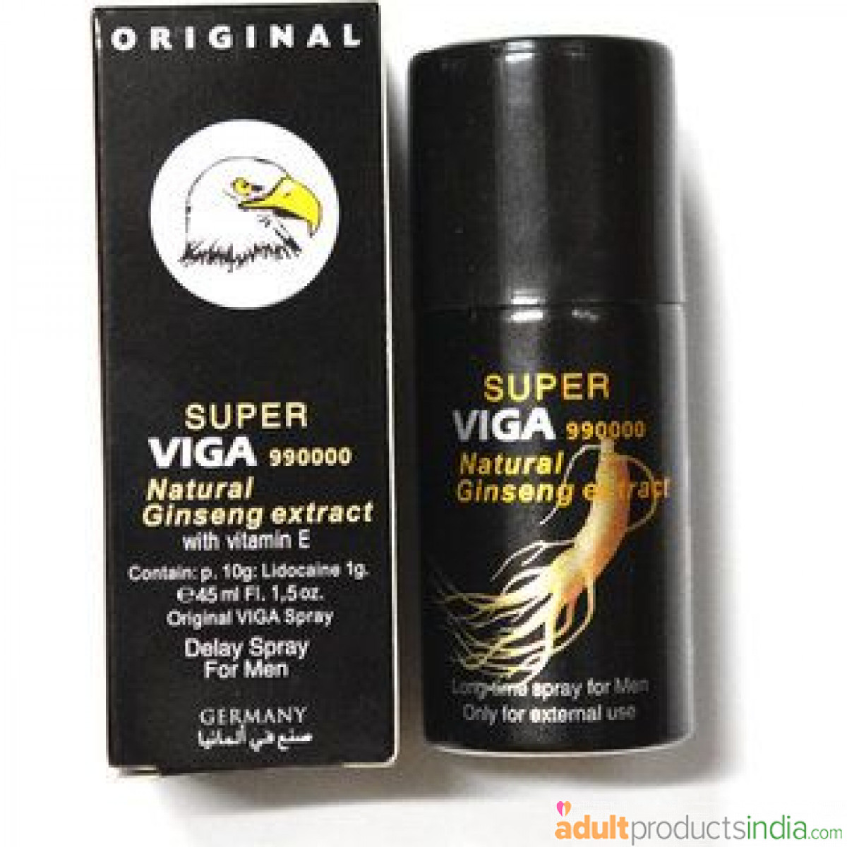 Super Viga 990000 Extra Strong Delay Spray With Ginseng Extract
