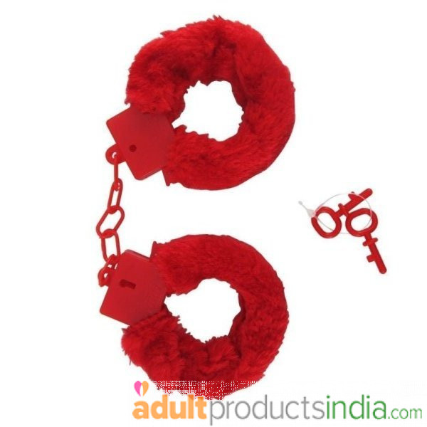 Handcuffs - Red | Adult Products India